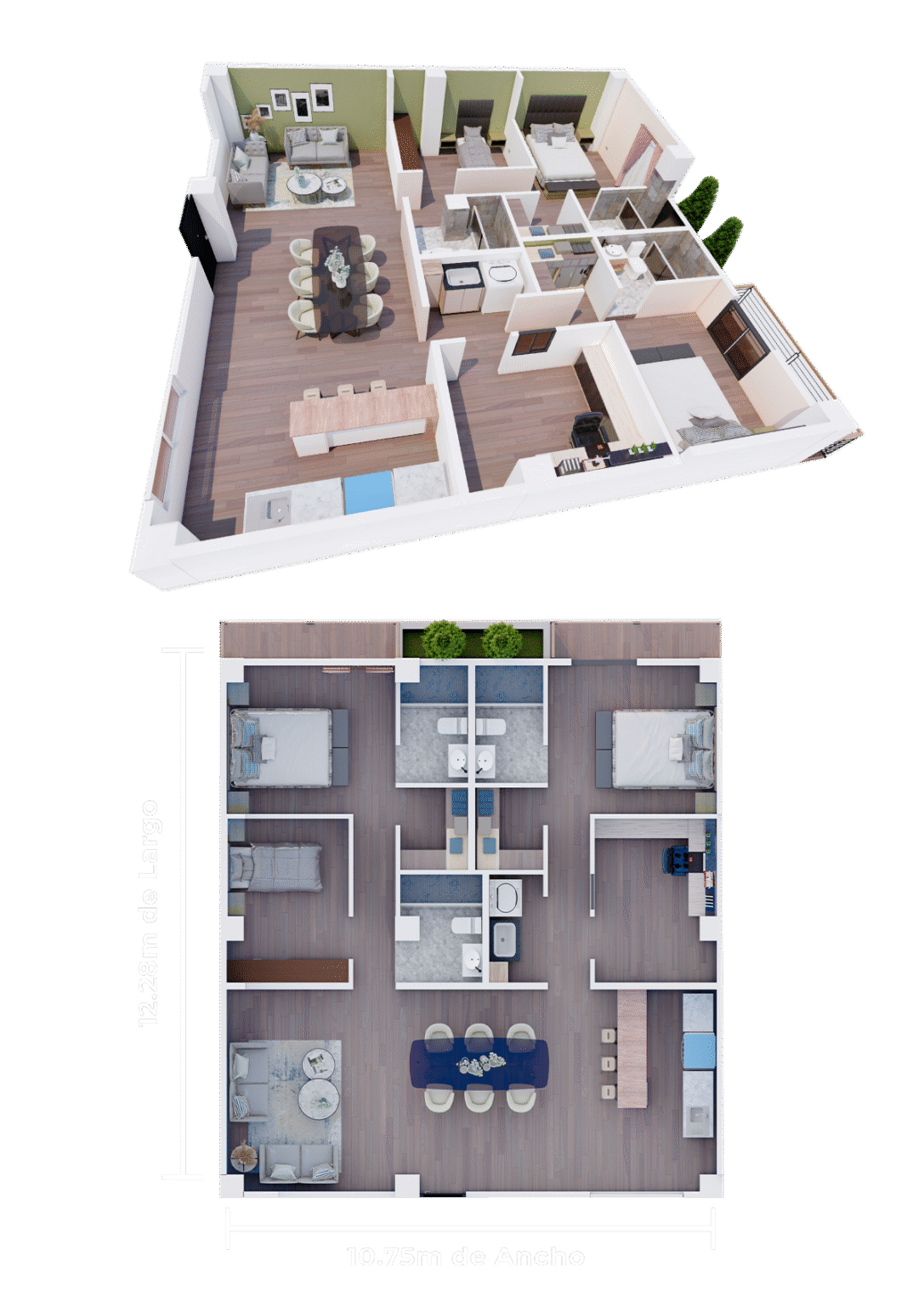 Apartamentos – Torre Novarka